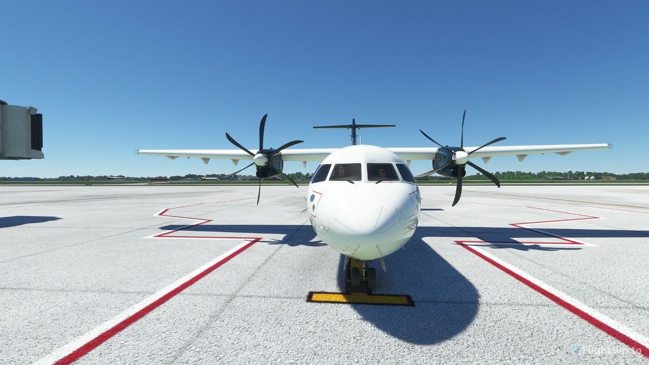 ATR 42-600 - TPC Charters 2K Livery for Microsoft Flight Simulator | MSFS