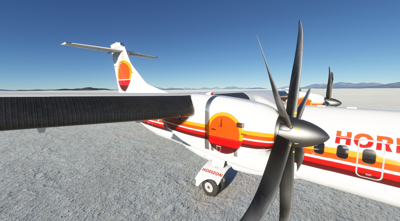 ATR 42-600 Horizon 'Meatball' Livery 对于 Microsoft Flight Simulator | MSFS