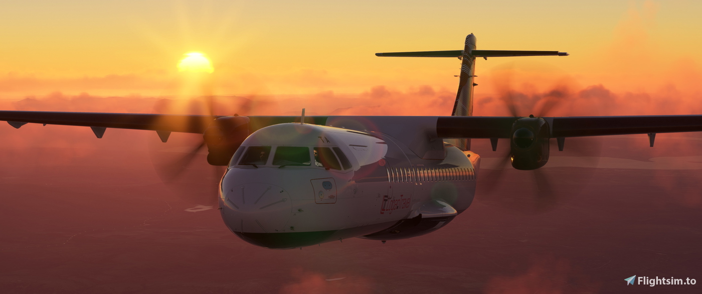 ATR 72-600 LED (White) Beacon Lights for Microsoft Flight Simulator | MSFS