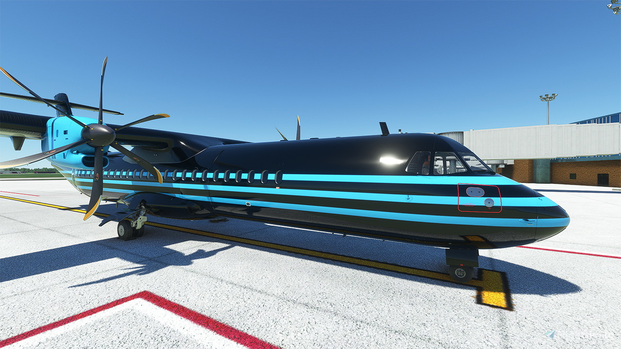 ATR 72-600 - TPC 2K Livery for Microsoft Flight Simulator | MSFS