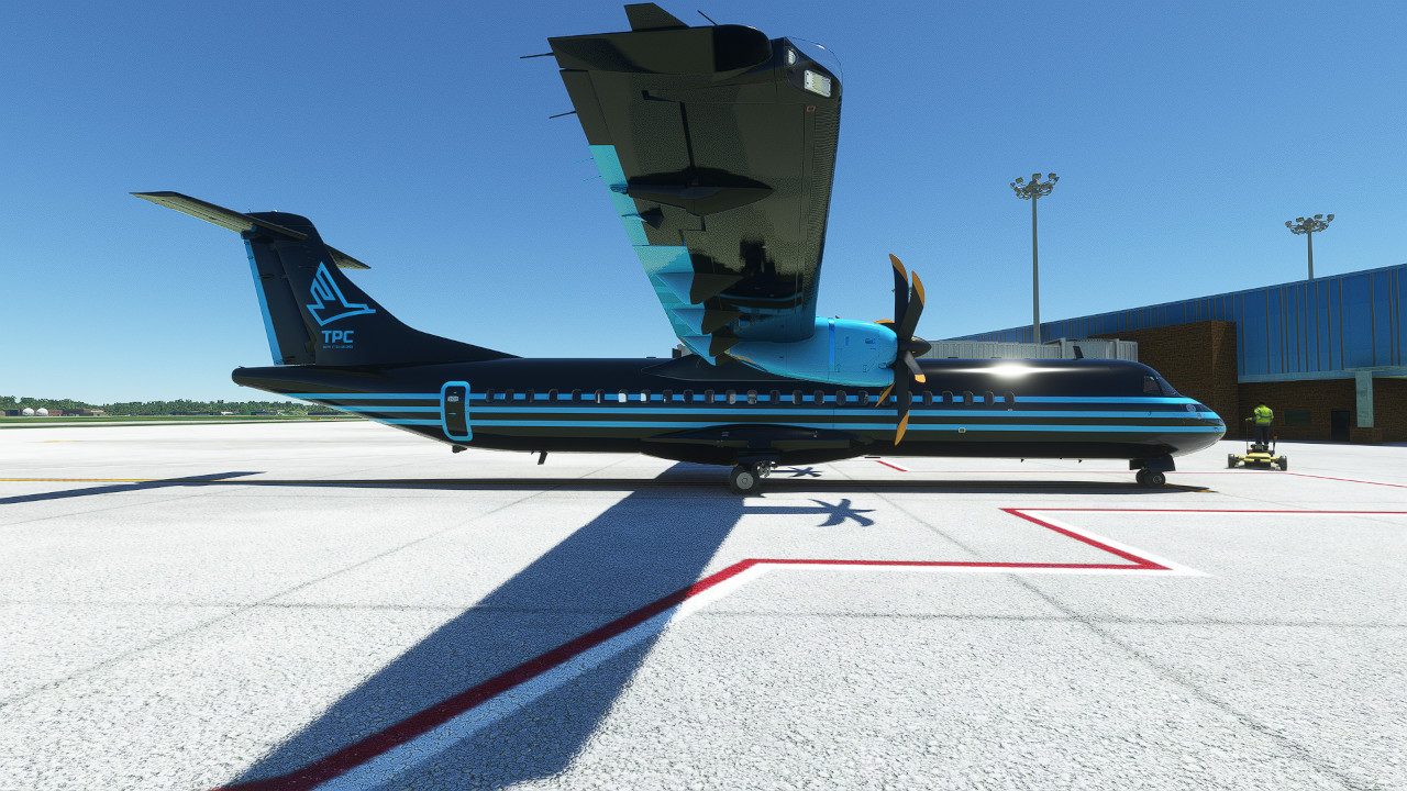ATR 72-600 - TPC 4K Livery for Microsoft Flight Simulator | MSFS