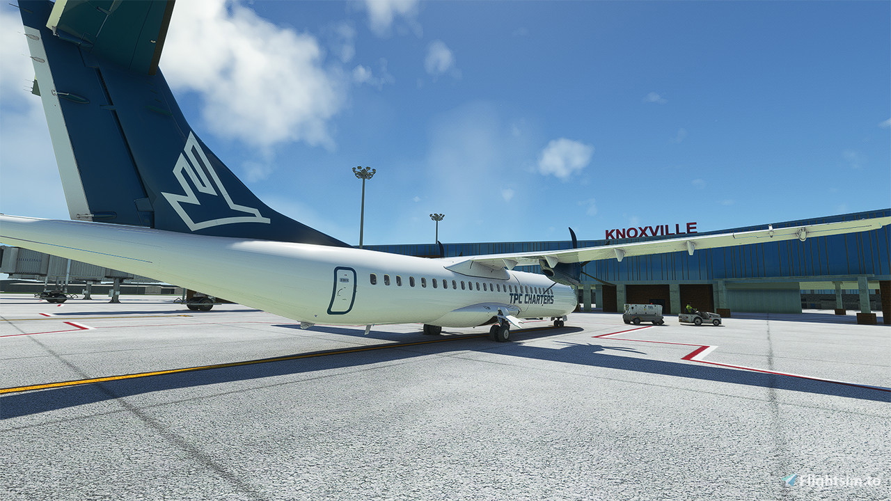 ATR 72-600 - TPC Charters 4K Livery for Microsoft Flight Simulator | MSFS