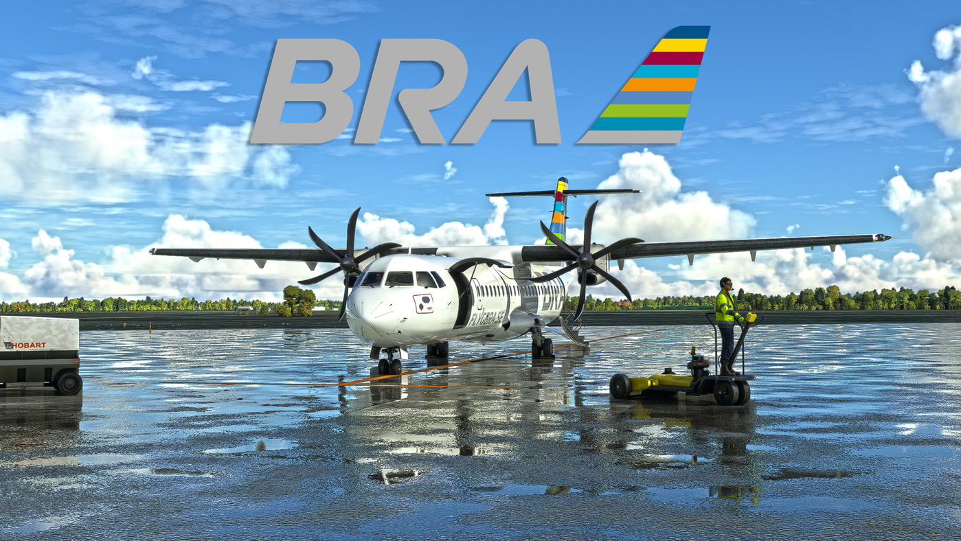 Microsoft ATR 72-600 | Braathens Regional Airlines | SE-MKD for ...