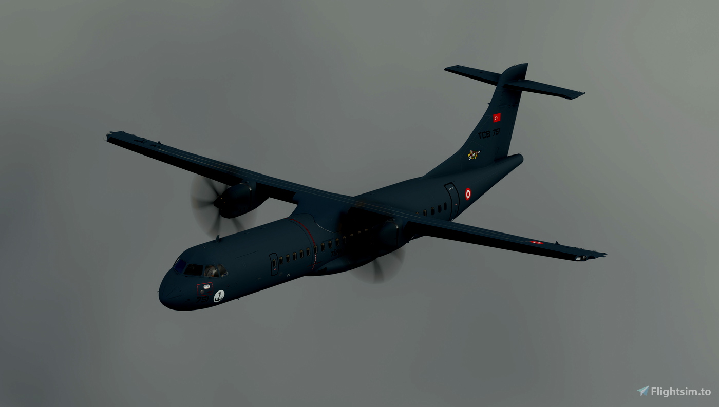 ATR 72-600 | P-72 - TURKISH NAVY | TCB751 | 8K for Microsoft Flight ...