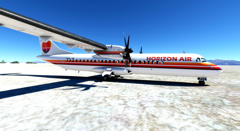 ATR 72-600 Horizon 'Meatball' Livery for Microsoft Flight Simulator | MSFS