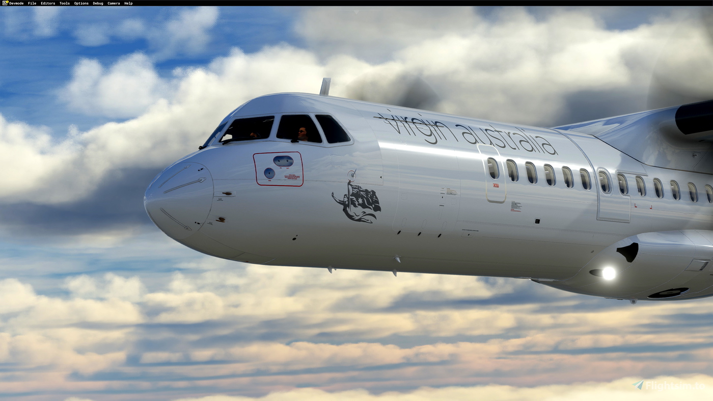 ATR 72-600 Virgin Australia für Microsoft Flight Simulator | MSFS