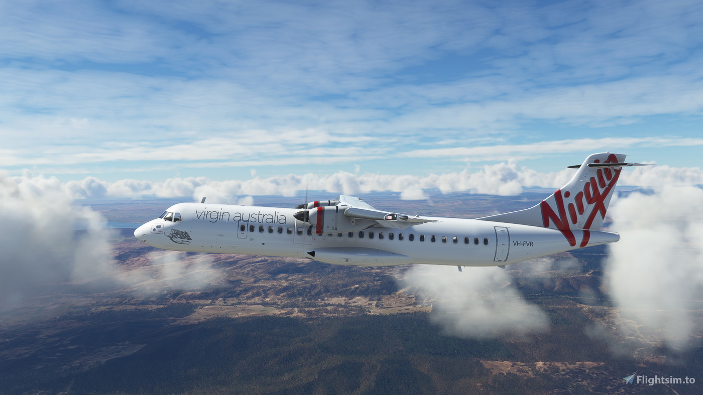 ATR 72-600 Virgin Australia for Microsoft Flight Simulator | MSFS