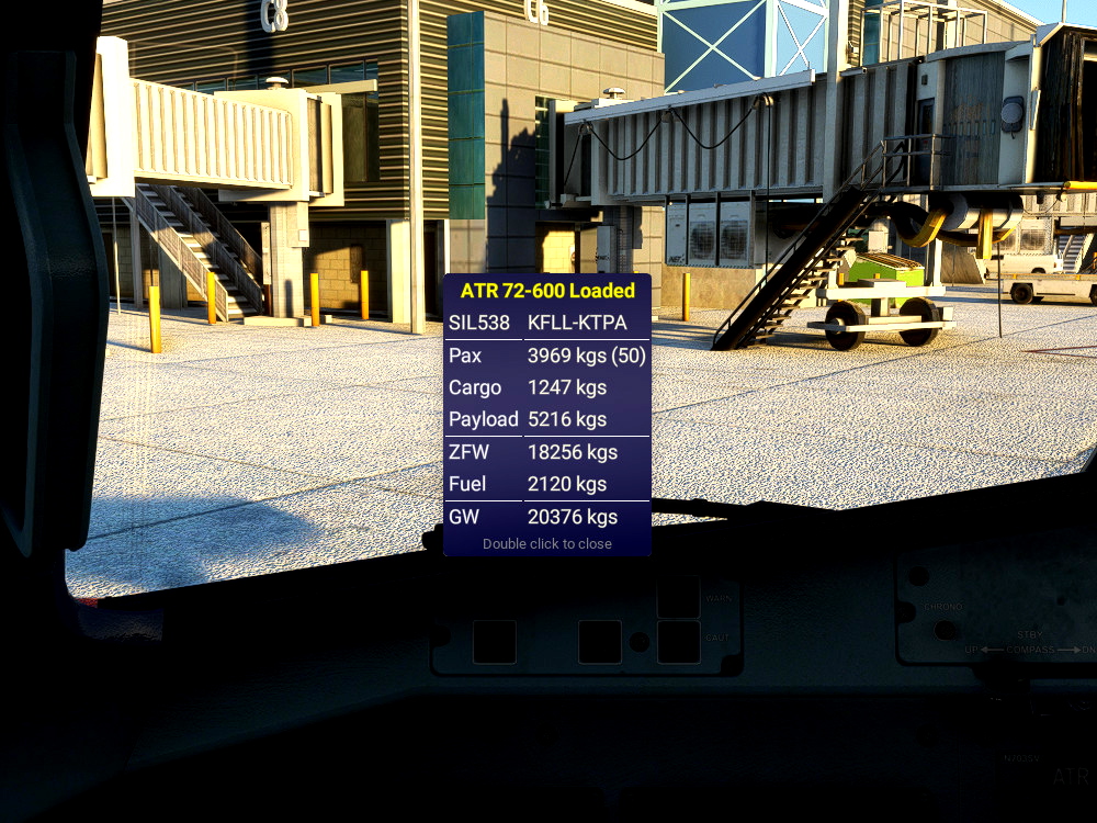 ATR Simbrief Loader for Microsoft Flight Simulator | MSFS