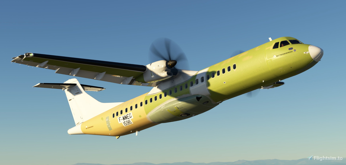 ATR Test REG F-WWEG for Microsoft Flight Simulator | MSFS