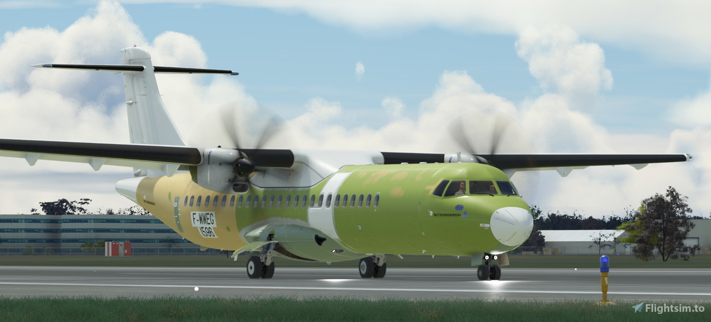 ATR Test REG F-WWEG for Microsoft Flight Simulator | MSFS