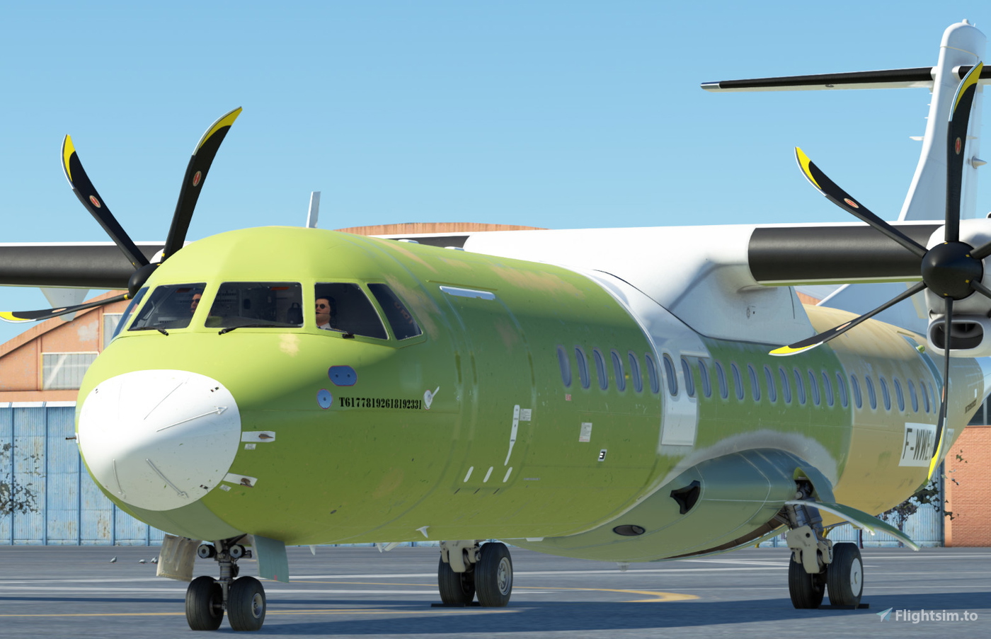 ATR Test REG F-WWEG for Microsoft Flight Simulator | MSFS