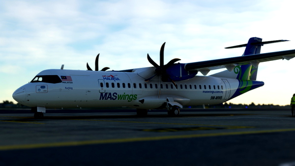 ATR76 Maswings 9M-MYC for Microsoft Flight Simulator | MSFS