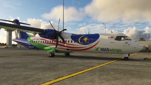 ATR76 Maswings 9M-MYC for Microsoft Flight Simulator | MSFS