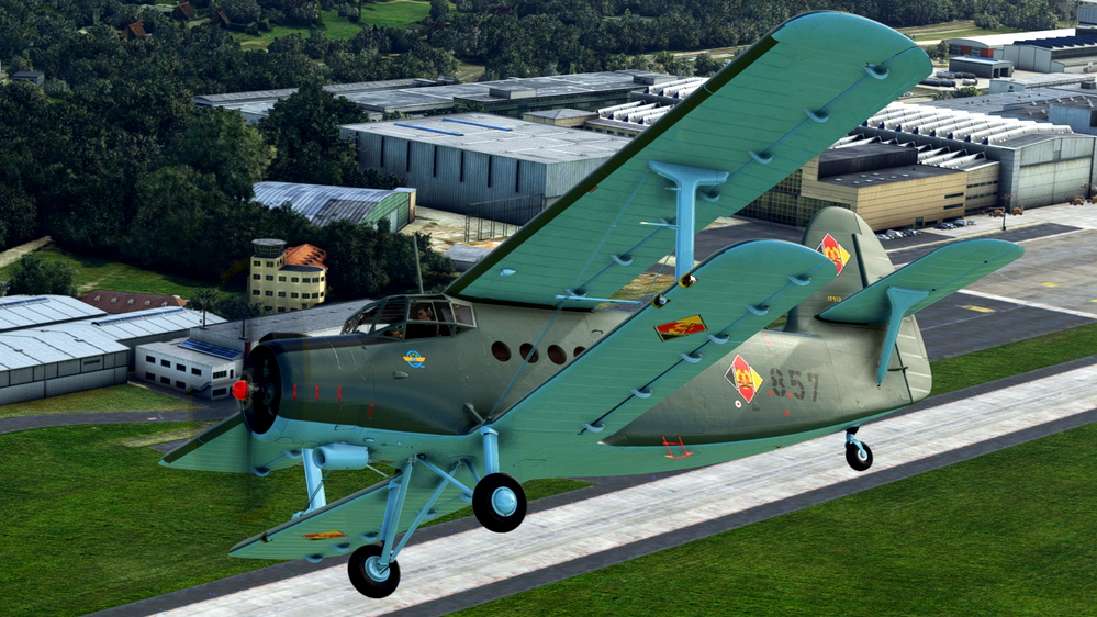 ATS Antonov AN-2 "857" GDR Air Force VS-14 ca. 70s for Microsoft Flight ...