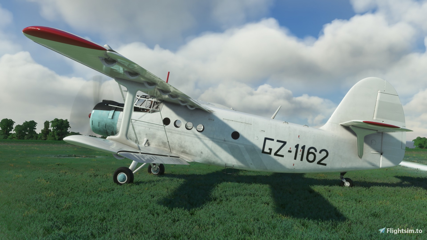 ATS/Asobo Antonov An-2 - "The Expendables 2" movie livery GZ-1162 voor ...