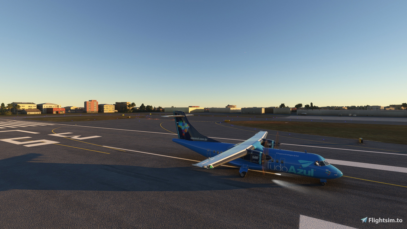 AZUL - TUDO AZUL ATR 42-600 para Microsoft Flight Simulator | MSFS
