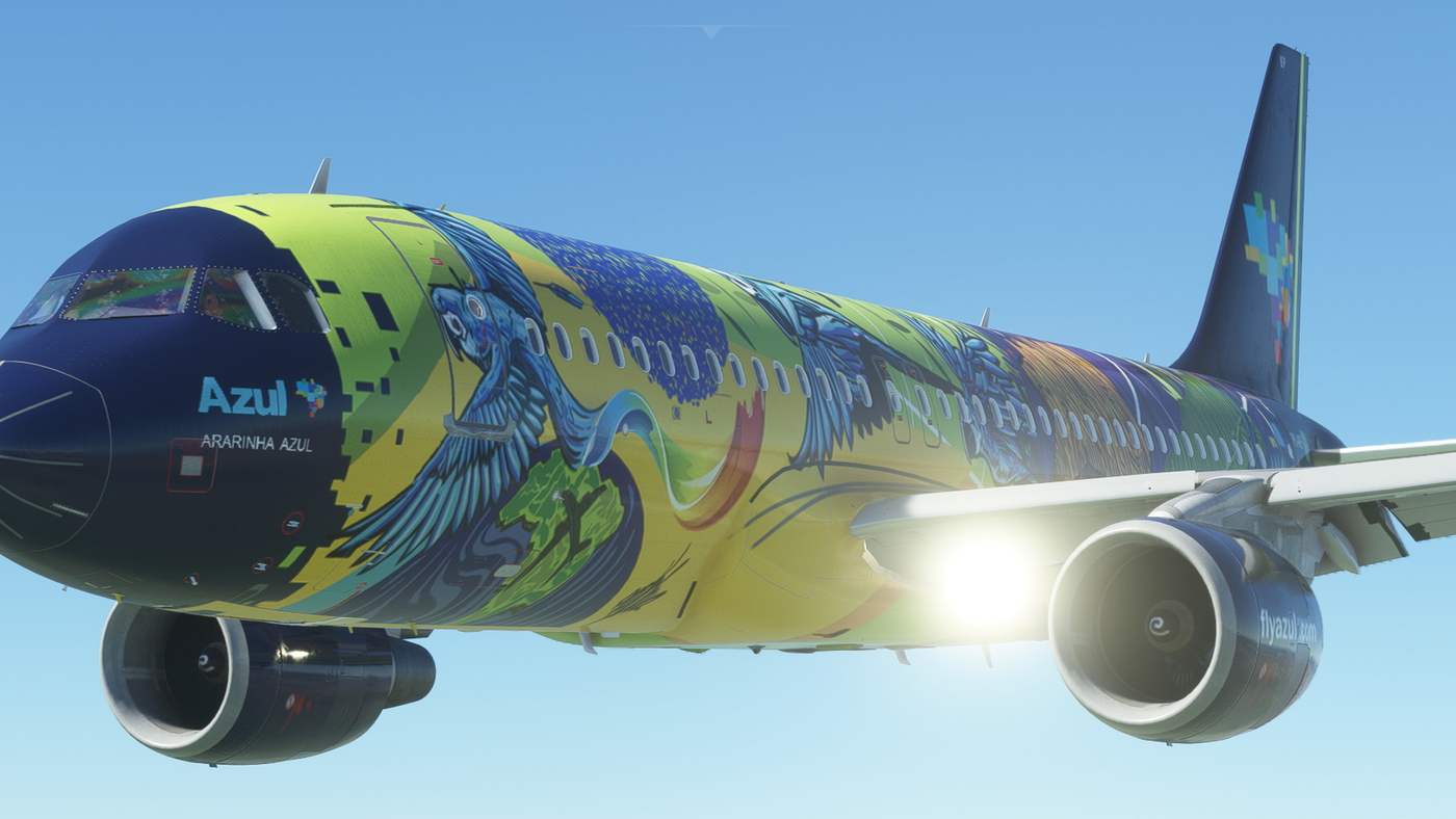 AZUL ARARA A320 für Microsoft Flight Simulator | MSFS