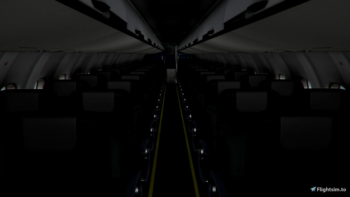 Azul (New Livery + Custom Cabin Interior) | PR-AKN | Asobo ATR 72-600 ...