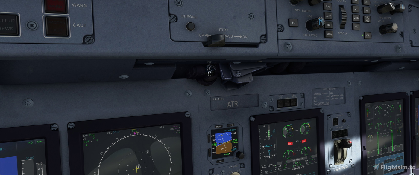 Azul (New Livery + Custom Cabin Interior) | PR-AKN | Asobo ATR 72-600 ...