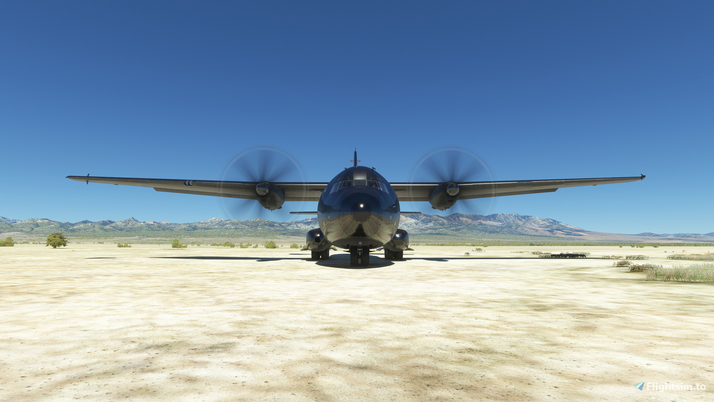 AzurPoly Transall C160 "Gun Metal" Livery for Microsoft Flight ...