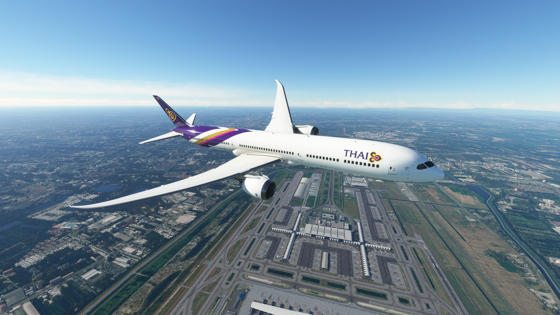 Asobo Boeing 787-10｜Thai Airways [8K] [PACK HS-TWA-TWB] - Aircraft ...