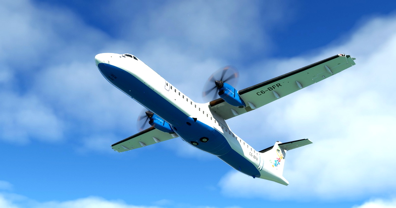 Bahamasair "C6-BFR" Hans Hartmann ATR 72-600 for Microsoft Flight ...