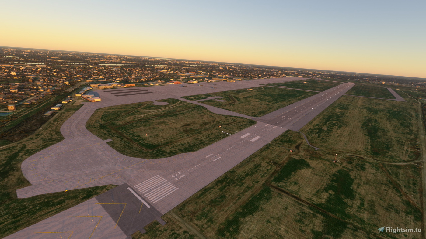 Barkesdale AFB KBAD Improvements for Microsoft Flight Simulator | MSFS