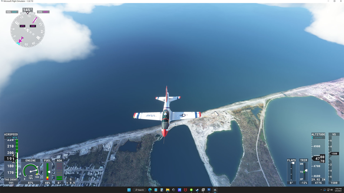 BD5J Thunderbird Livery pour Microsoft Flight Simulator | MSFS
