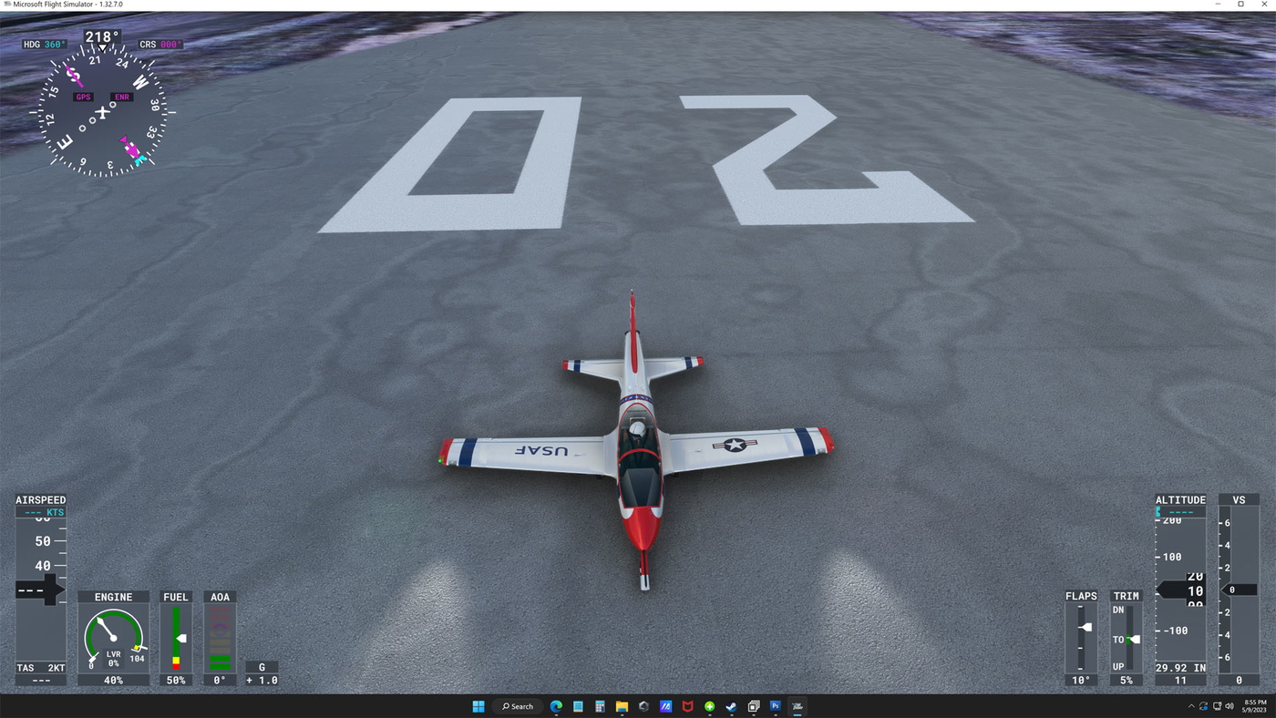 BD5J Thunderbird Livery pour Microsoft Flight Simulator | MSFS