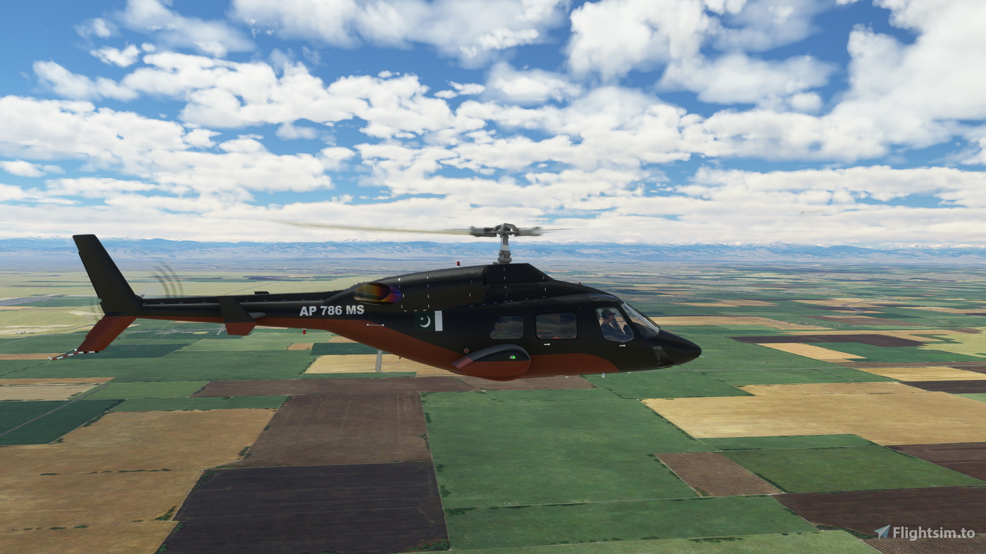 [Bell 222B] Suraj Pe Dastak Livery for Microsoft Flight Simulator | MSFS