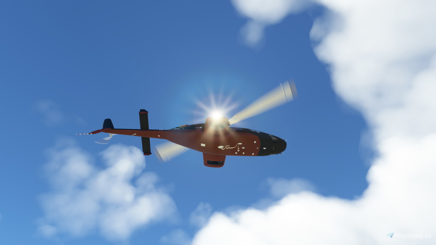[Bell 222B] Suraj Pe Dastak Livery for Microsoft Flight Simulator | MSFS