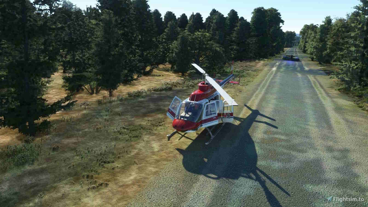 Bell Long Ranger 206L Cowansim for Microsoft Flight Simulator | MSFS