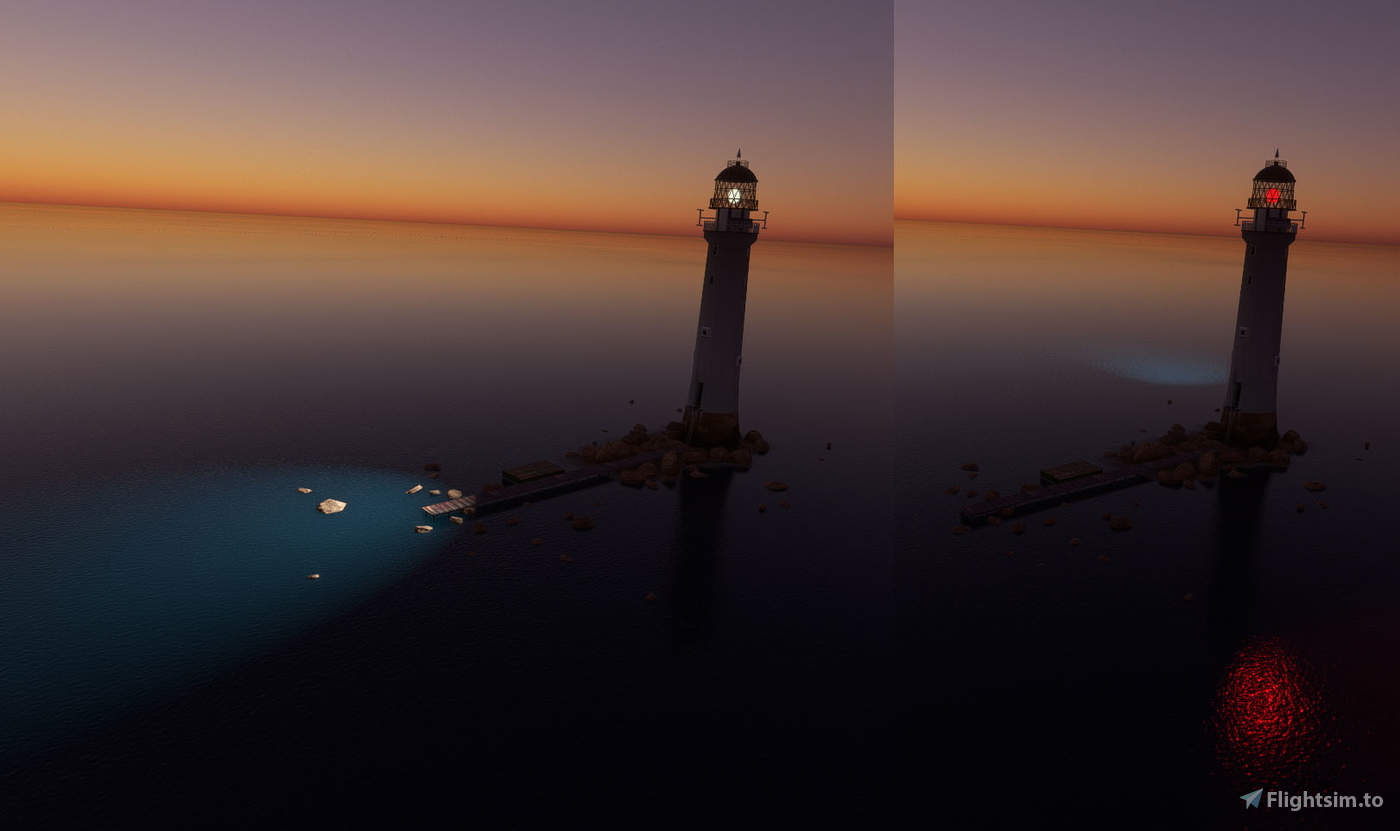 Bell Rock Lighthouse for Microsoft Flight Simulator | MSFS
