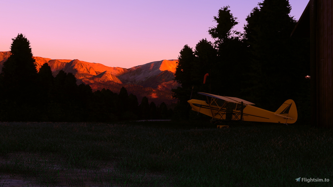 Bench Lake Airstrip | WY08 | FICTIONAL for Microsoft Flight Simulator ...