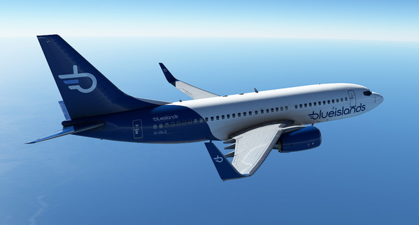 Blue Islands G-ISLX [PMDG 737-800] [8K] [Fictional] for Microsoft ...