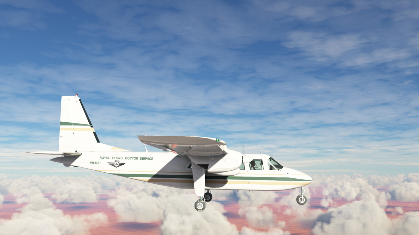 BN-2 Royal Flying Doctors Service for Microsoft Flight Simulator | MSFS