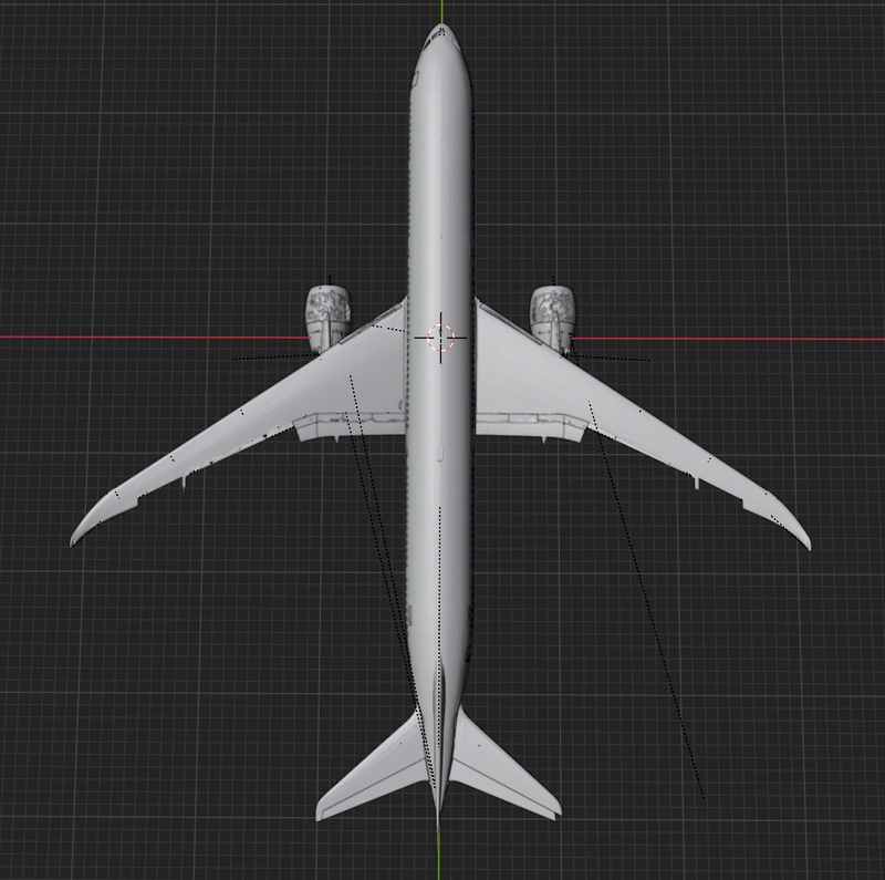 Boeing 787-10 3D model for Microsoft Flight Simulator | MSFS