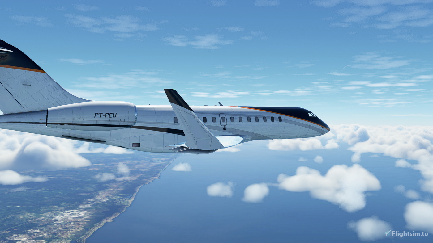 Bombardier Global 6000 Executive PT-PEU for Microsoft Flight Simulator ...