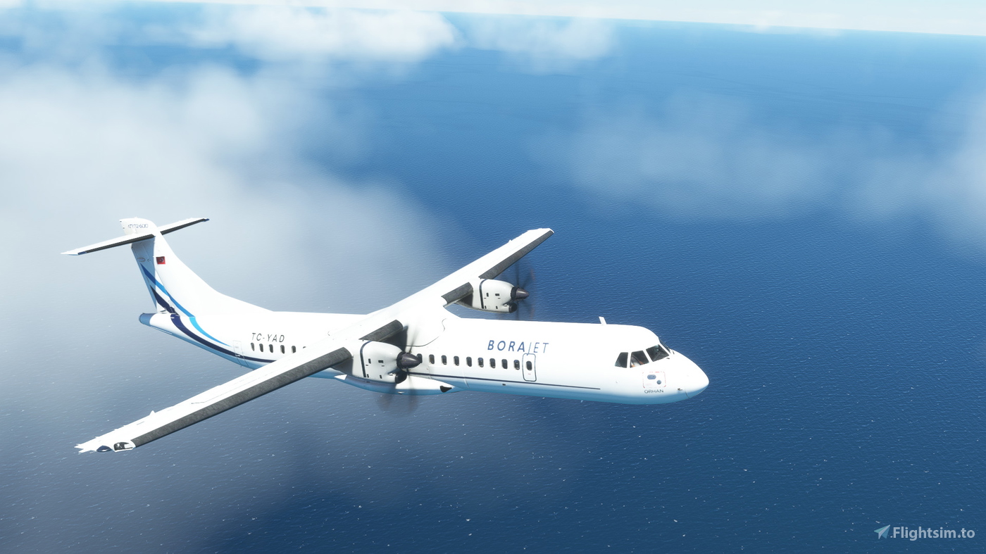 BoraJet TC-YAD | Asobo Expert Series ATR 72 - 600 [4K] for Microsoft Flight Simulator | MSFS