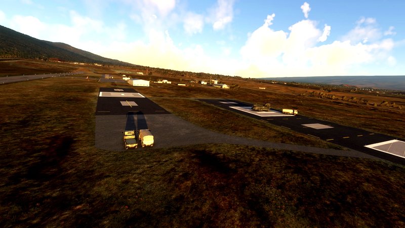 Bradshaw Army Airfield PHSF for Microsoft Flight Simulator | MSFS