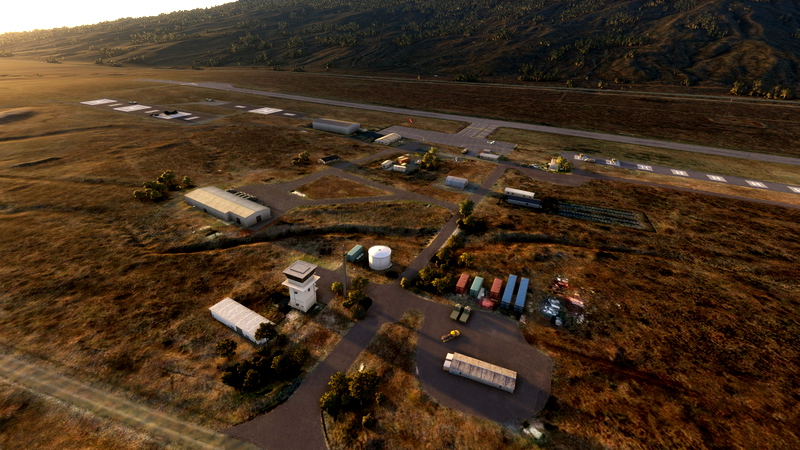 Bradshaw Army Airfield PHSF for Microsoft Flight Simulator | MSFS