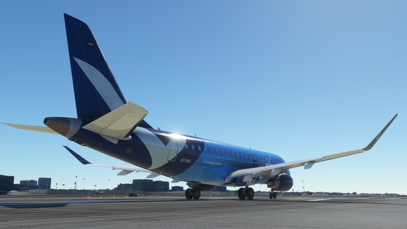 Breeze Airways N175BZ - FSS E175 pour Microsoft Flight Simulator | MSFS