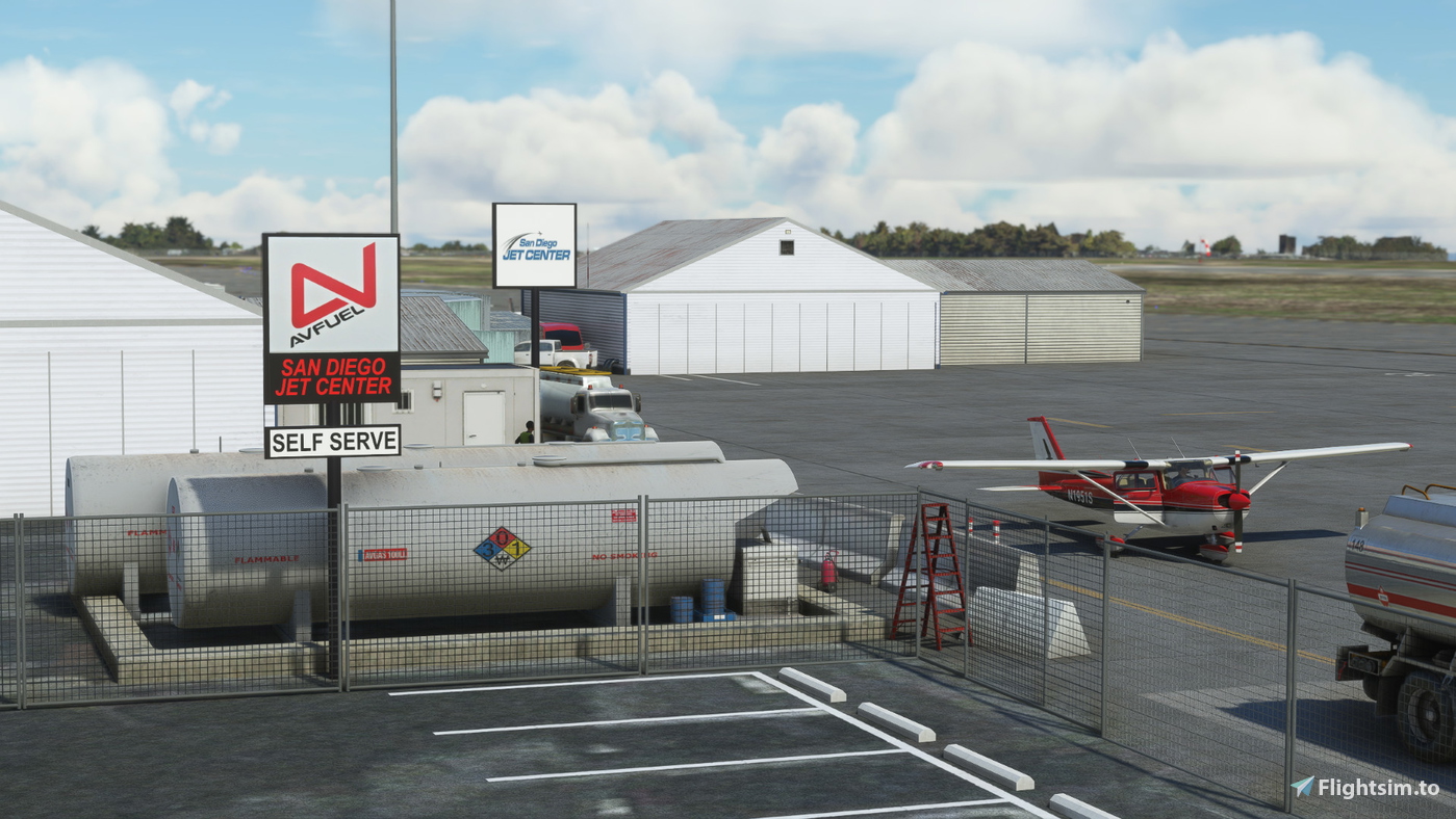 San Diego Brown Field Muni Ksdm For Microsoft Flight Simulator Msfs 6278
