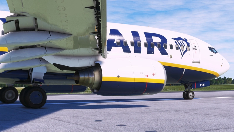 BUZZ (Ryanair) PMDG 737-700 SP-RUM for Microsoft Flight Simulator | MSFS