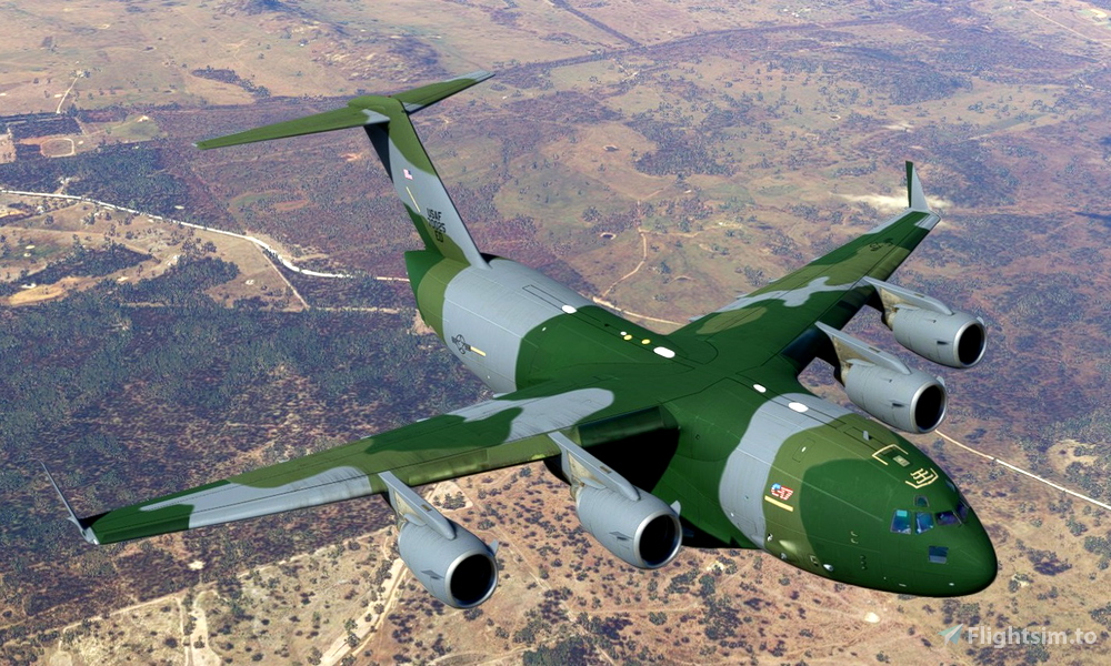C-17 [Destroyer121] Prototype camouflage. for Microsoft Flight Simulator | MSFS