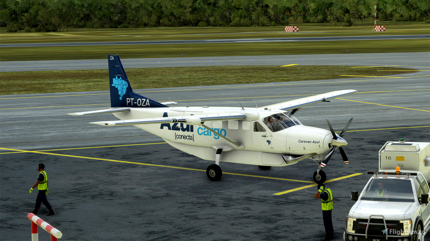 C208B Azul Cargo para Microsoft Flight Simulator | MSFS