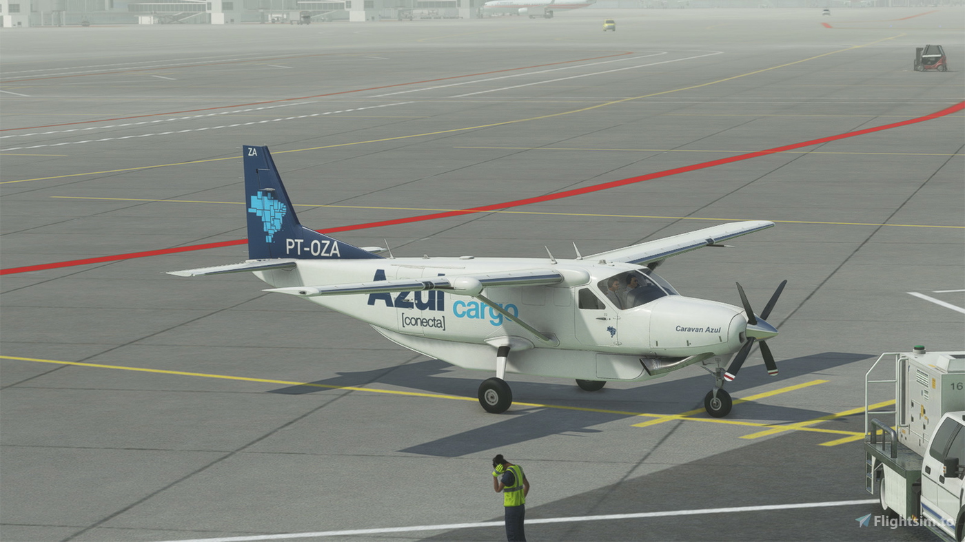C208B Azul Cargo for Microsoft Flight Simulator | MSFS