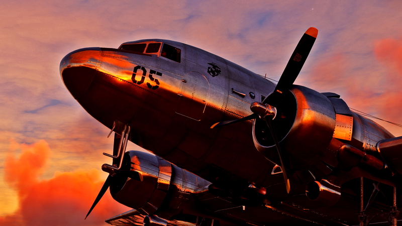 Douglas R4D-1 - USMC for Microsoft Flight Simulator | MSFS