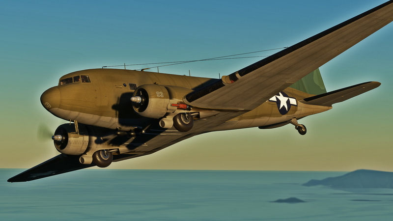 Douglas R4D-1 - USMC for Microsoft Flight Simulator | MSFS