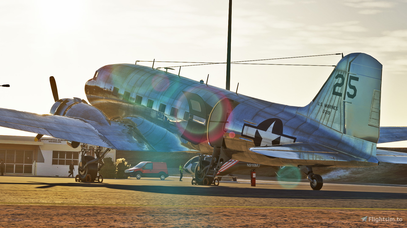 Douglas R4D-1 - USMC for Microsoft Flight Simulator | MSFS